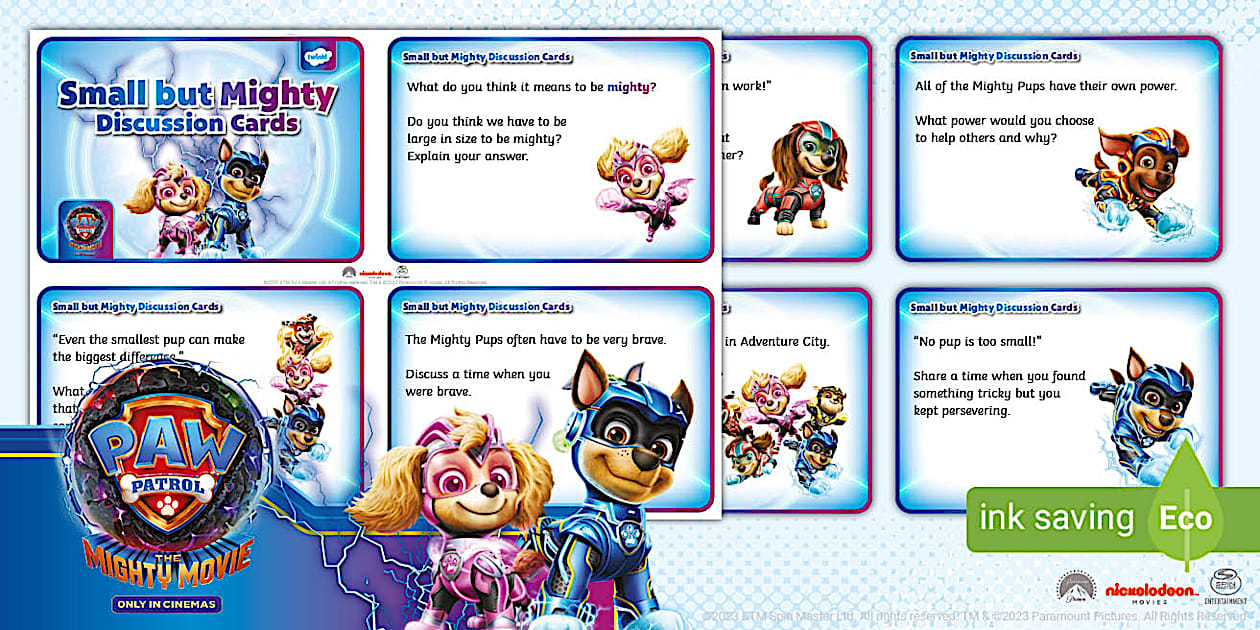 Paw Patrol: The Mighty Movie - Small but Mighty Discussion
