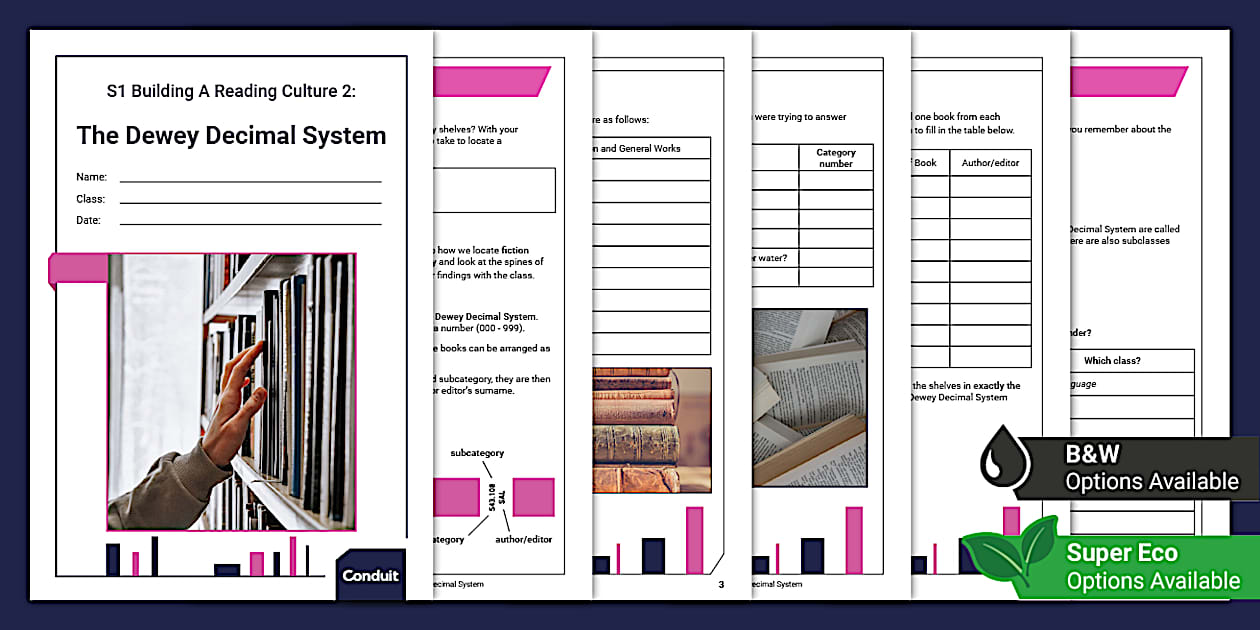 S1 Building A Reading Culture 2: The Dewey Decimal System