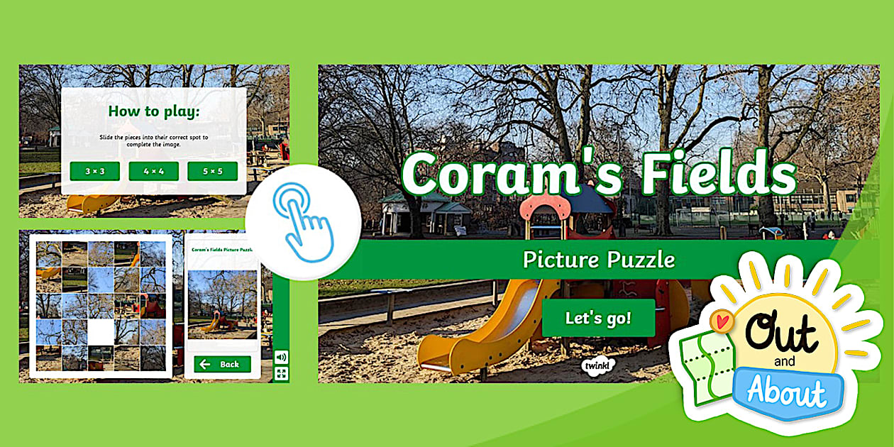 Coram's Fields Picture Puzzle (teacher made) - Twinkl