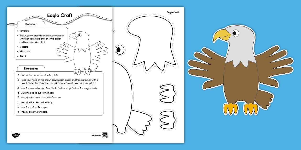 Eagle Craft (Teacher-Made) - Twinkl