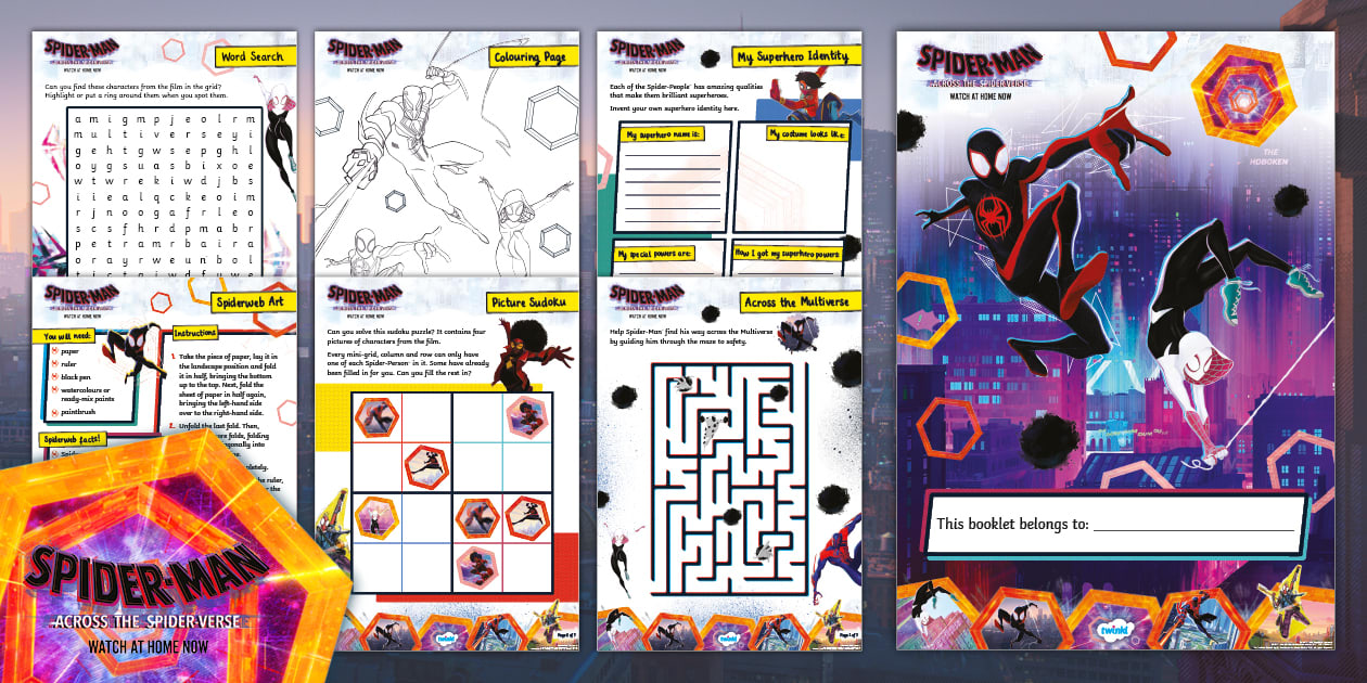 FREE! - Spider-Man™: Activity Booklet [Ages 5-7] - Twinkl