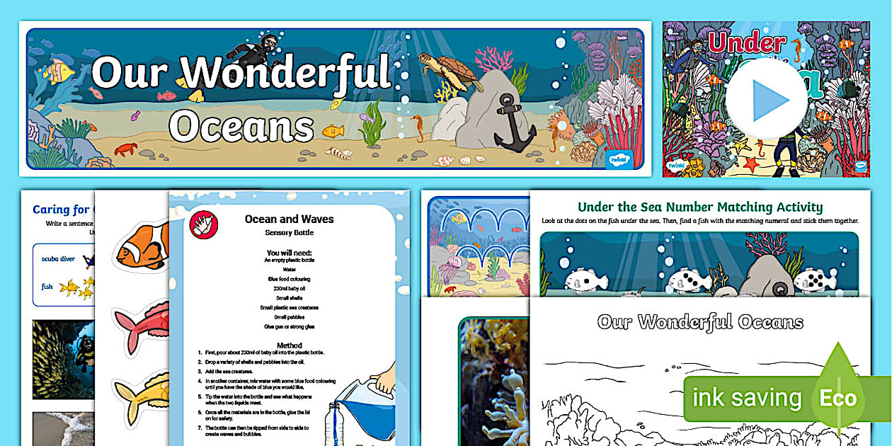 Our Wonderful Oceans Resource Pack (teacher made) - Twinkl
