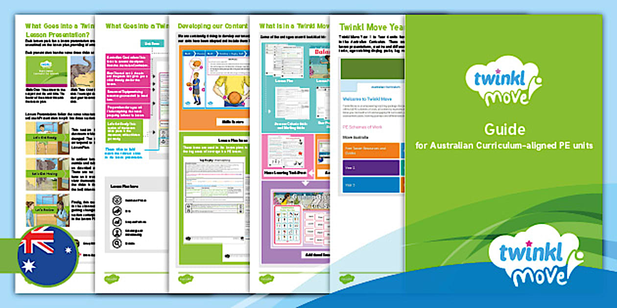 Twinkl Move PE Product Guide - Australian Curriculum-aligned