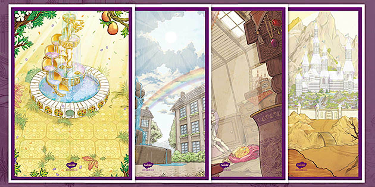 Imaginary Fantasy Setting Image Prompts (teacher made)