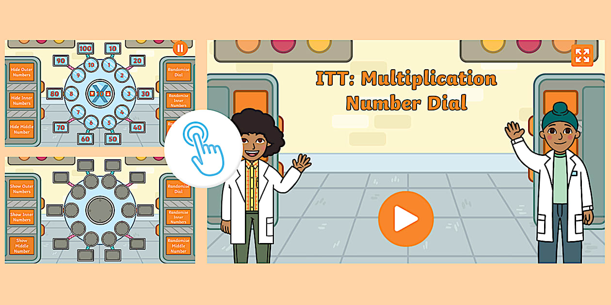 👉 Interactive Number Dial Teaching Tool | Twinkl Go!