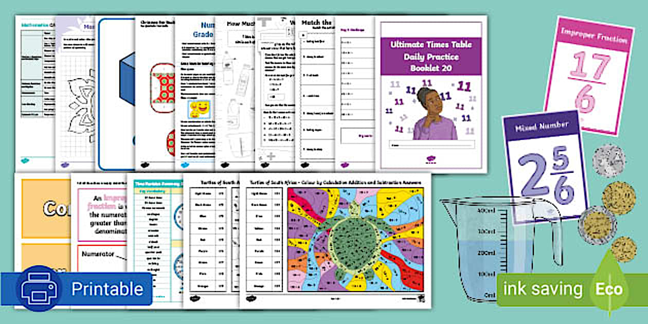 FREE! - Intermediate Phase Maths Resource Pack - Twinkl South Africa
