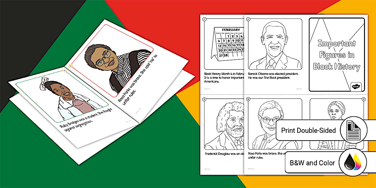Important Figures in Black History Emergent Reader - Twinkl