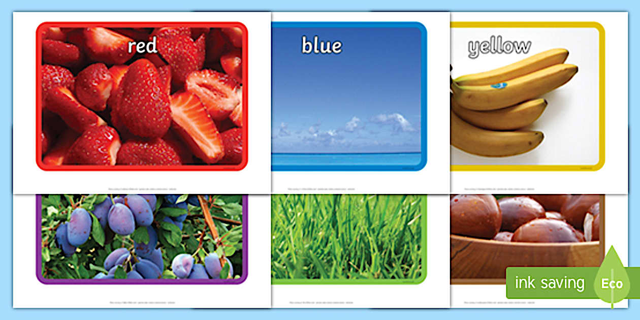 Color Display Photos (Teacher-Made) - Twinkl