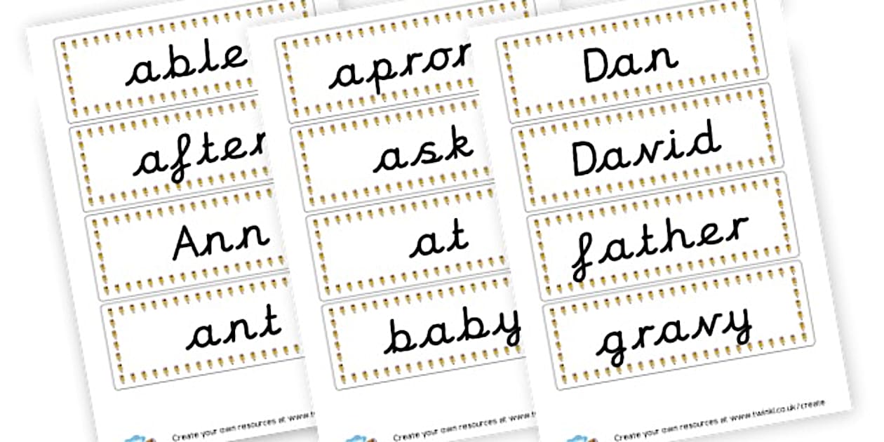 "ae" Word Cards for Vocabulary Practice - Literacy - Twinkl
