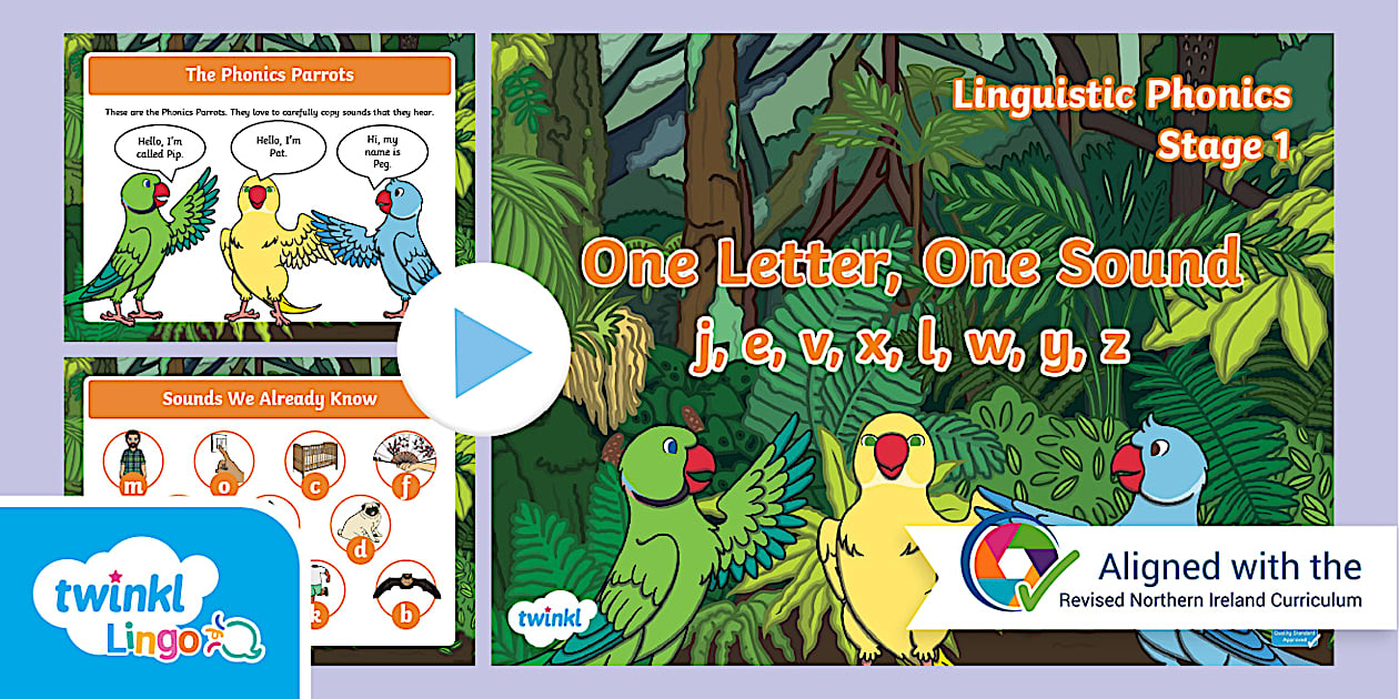 Linguistic Phonics Northern Ireland Stage 1 PowerPoint