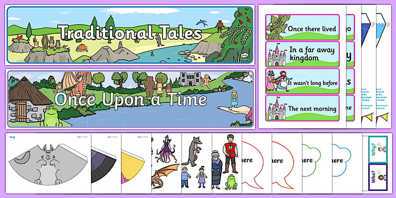 Traditional Tales Discover and Learn Display Pack - Twinkl