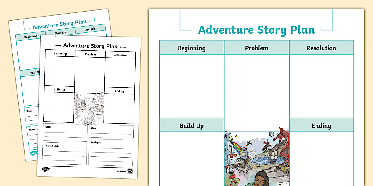 Adventure Story Plan Template