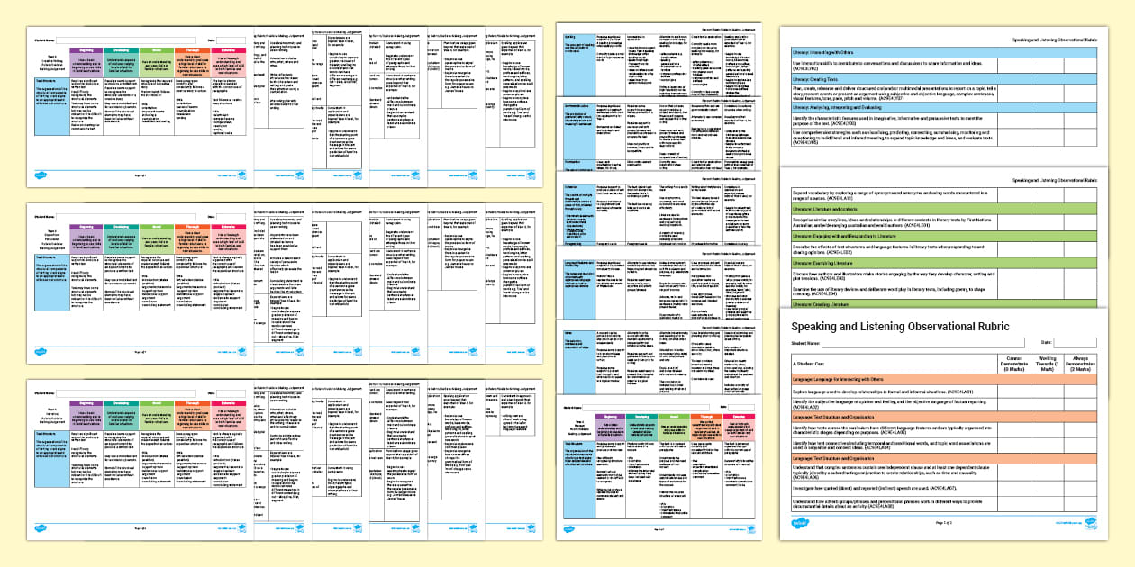 Year 4 Assessment Rubrics Pack - Twinkl Assessment Resources