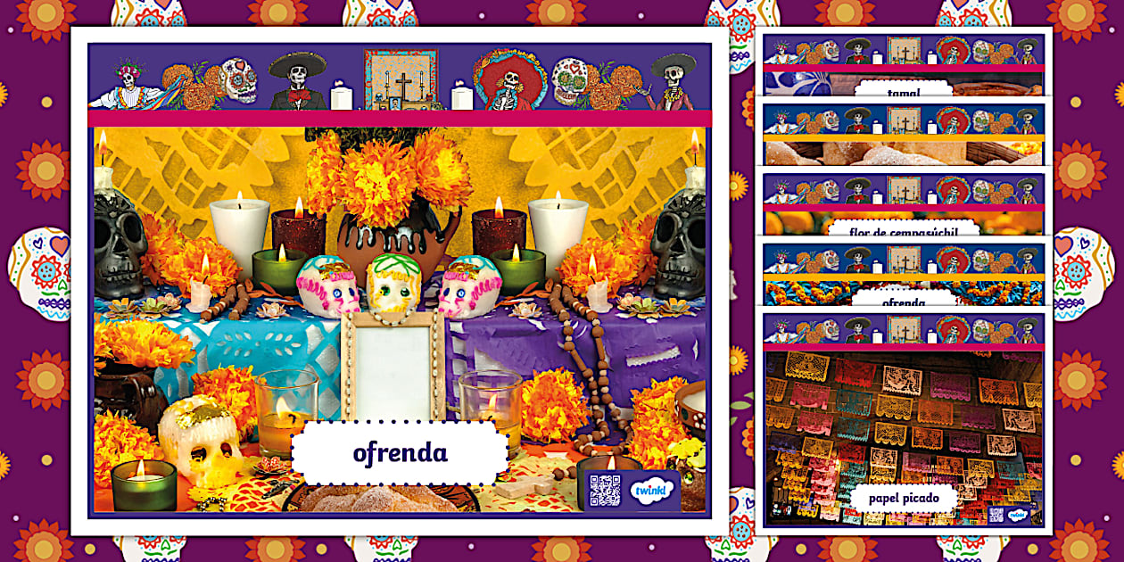 Fotos de ofrenda de Día de Muertos - Twinkl