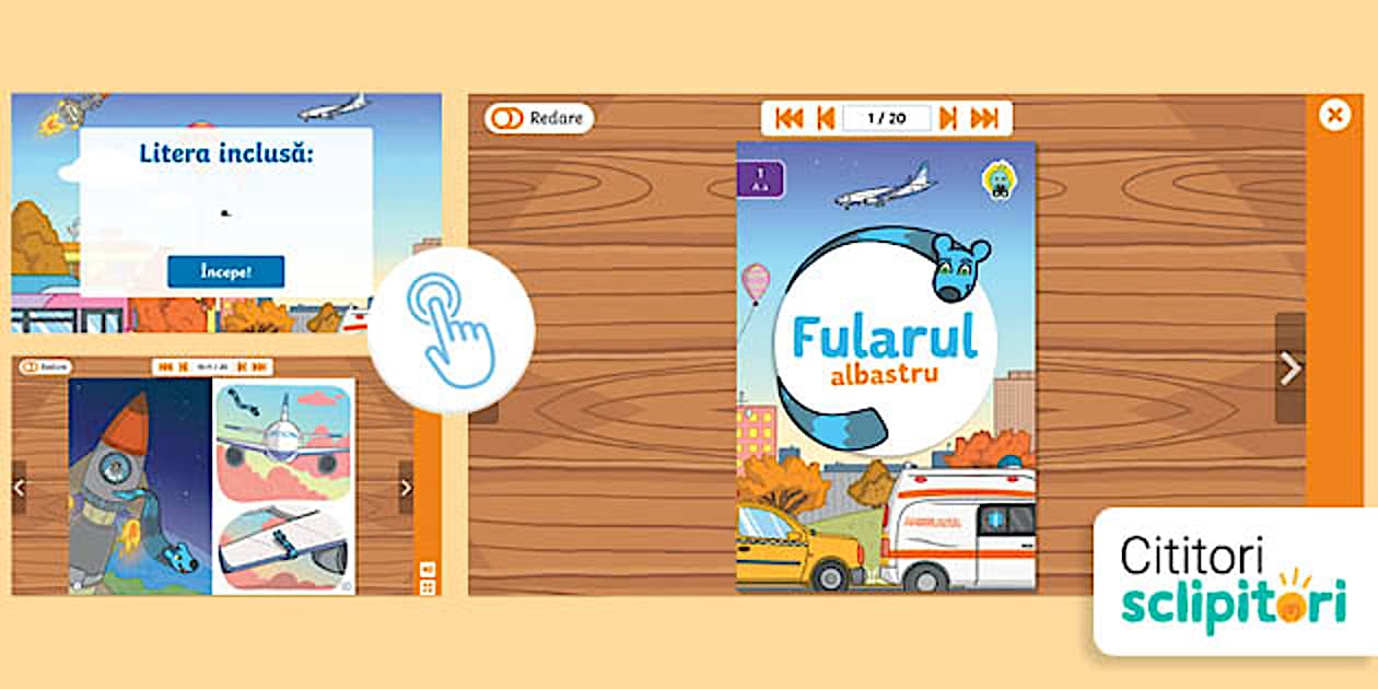 Poveste cu litera „A” – Cititori sclipitori – Twinkl RO