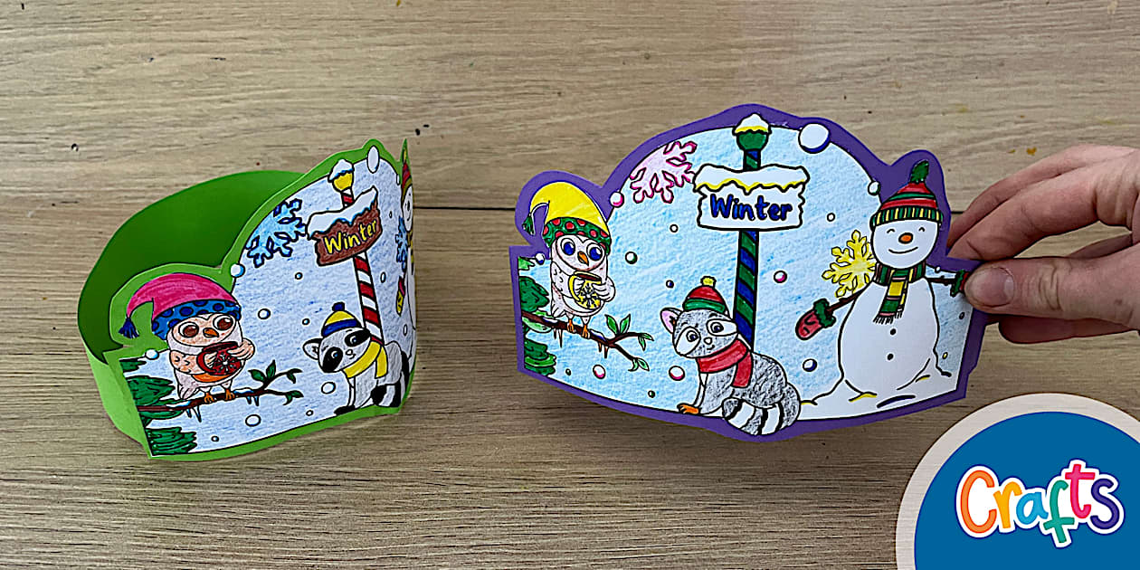 Winter Crown - Twinkl Crafts