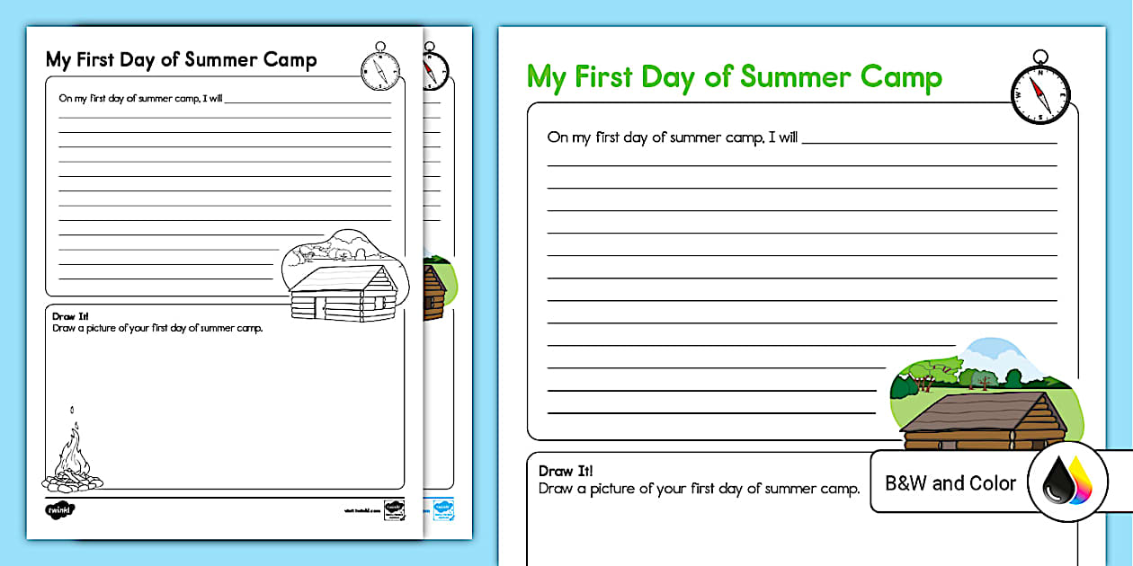 The Night Before Summer Camp | Summer Camp | Twinkl USA