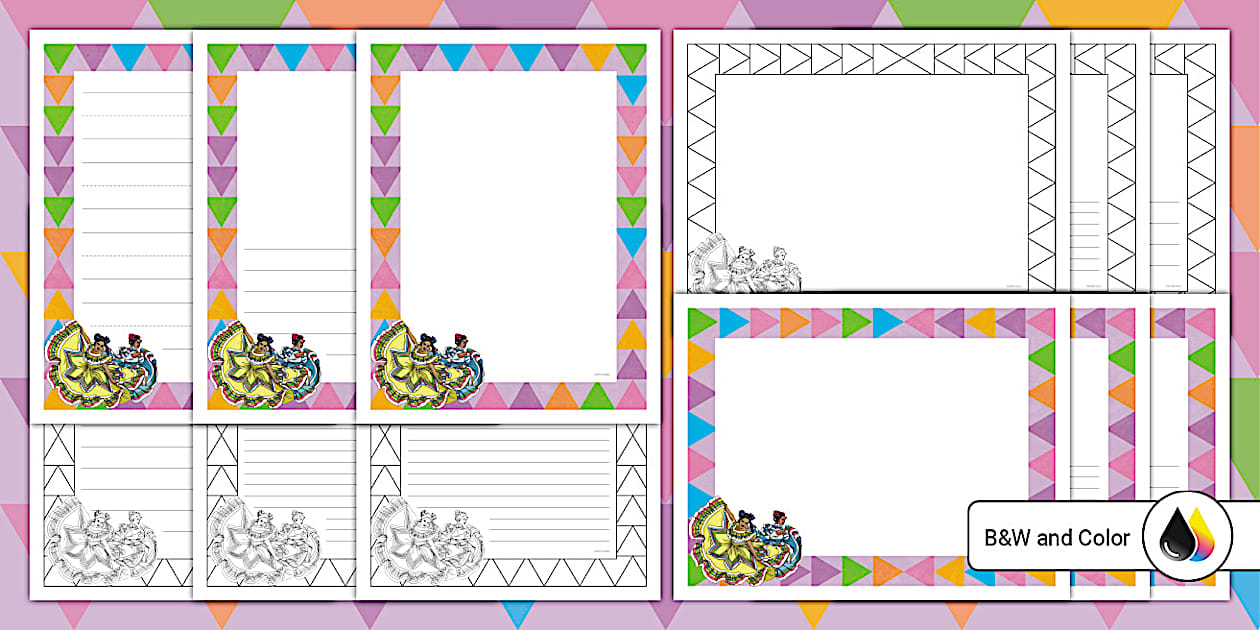 Cinco de Mayo Border - Twinkl USA Resources