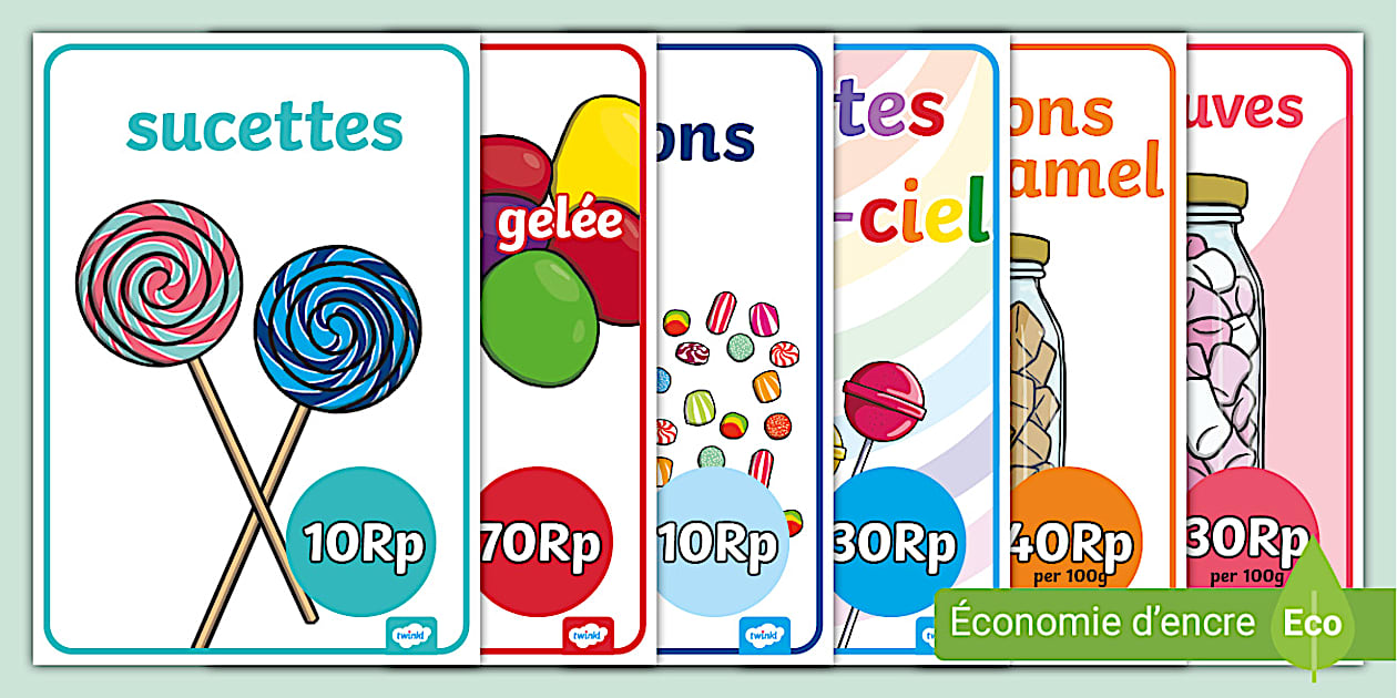 Boutique de bonbons en Suisse - Jeu de rôle (teacher made)