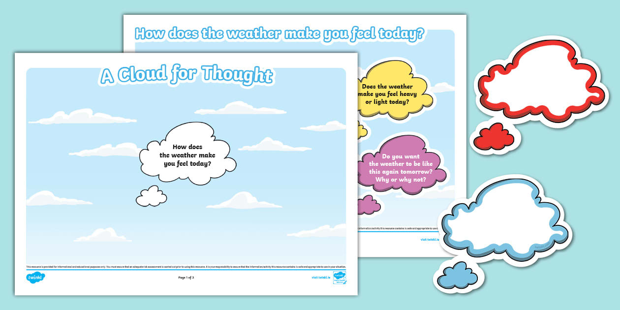 A Cloud for Thought (teacher made) - Twinkl
