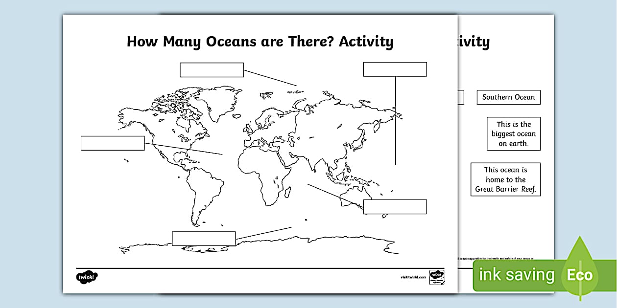 How Many Oceans are There? World Ocean Day | Twinkl | KS1