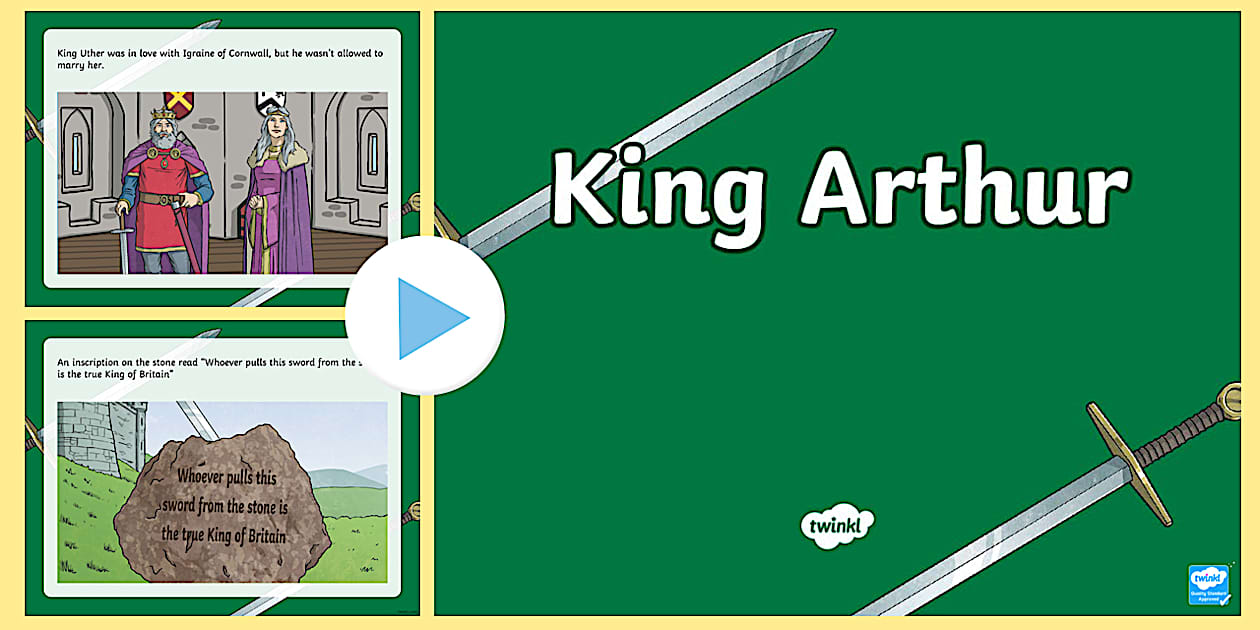 Fantastic King Arthur PowerPoint (Foundation Phase) - Twinkl