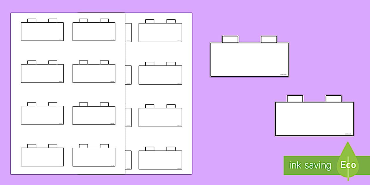 Building Block Pictures (Teacher-Made) - Twinkl