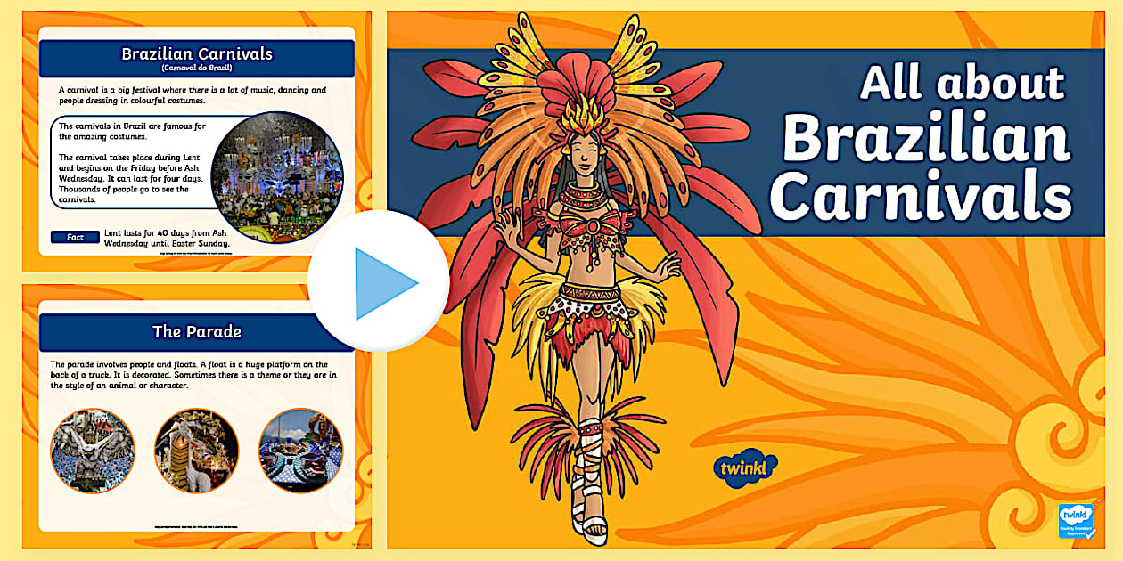 KS1 All about Brazilian Carnivals PowerPoint (teacher made)