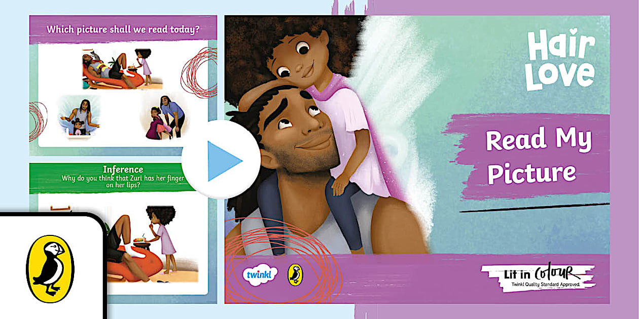 FREE! - Hair Love PowerPoint | Read My Picture Activity | Twinkl