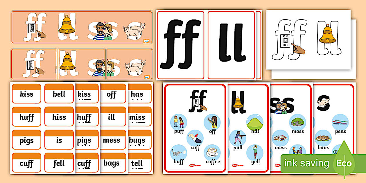 Twinkl Phonics Level 2 Week 6 GPC Display Pack - EYFS