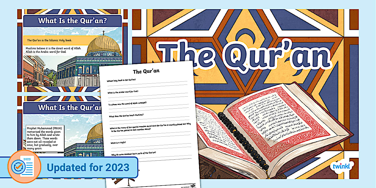 The Qur'an PowerPoint and Worksheet Pack | Qur'an Facts