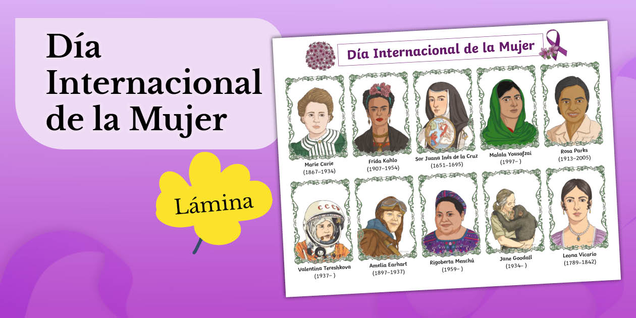 Mujeres importantes en la historia