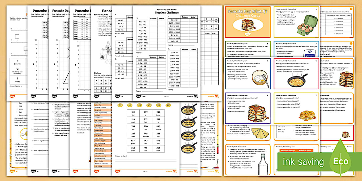 LKS2 Pancake Day Resource Pack (teacher made) - Twinkl