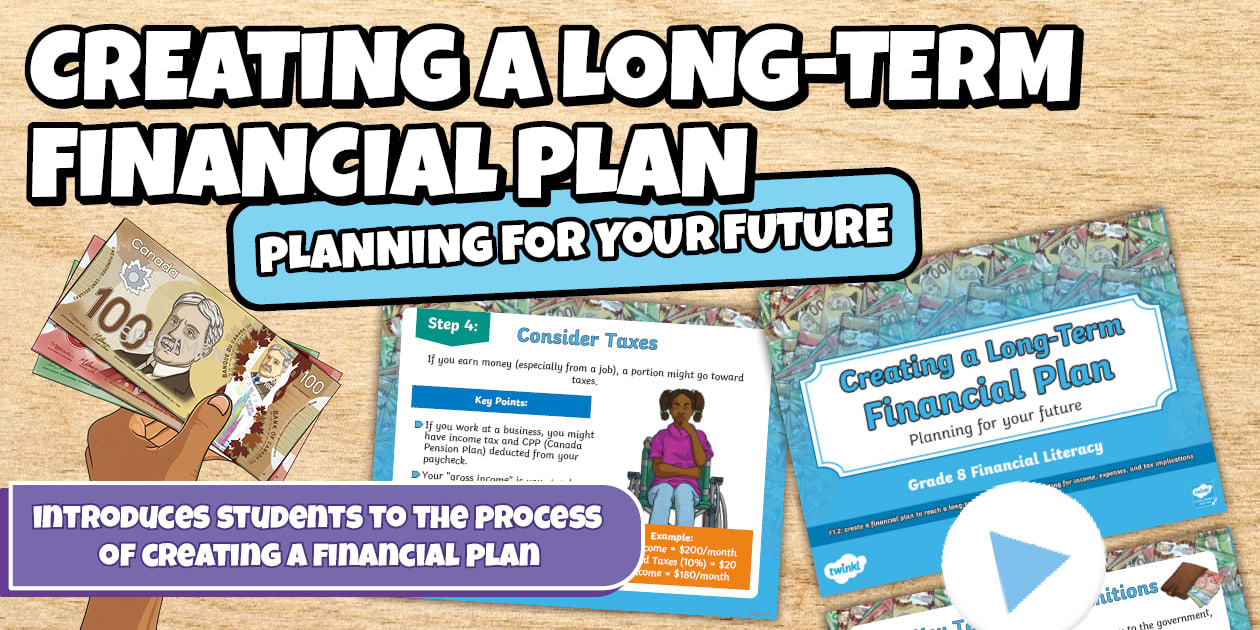 Creating a Long-Term Financial Plan PowerPoint