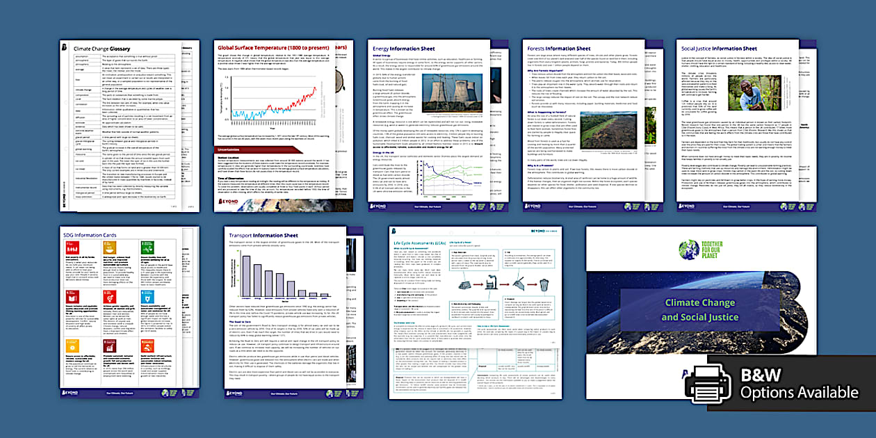 Climate Change Resource Pack | British Science Week | Beyond