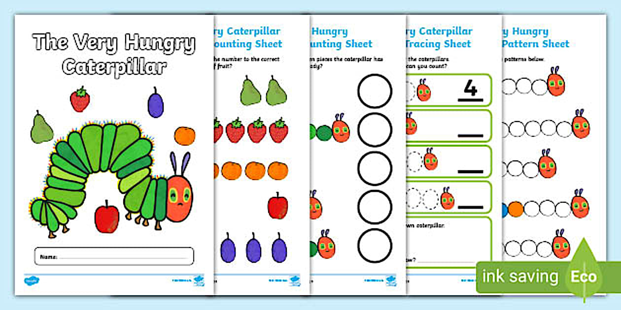 Count With The Very Hungry Caterpillar (Eric Carle) | F-2