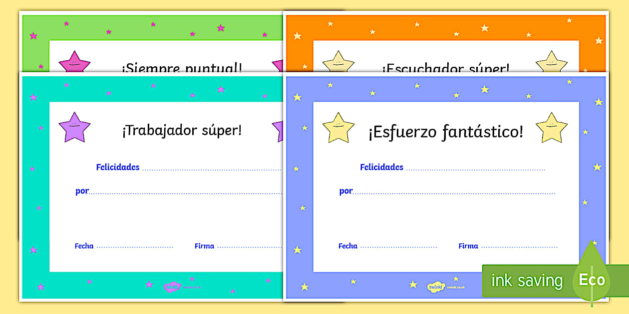 Diplomas: Fin de curso (Hecho por educadores) - Twinkl