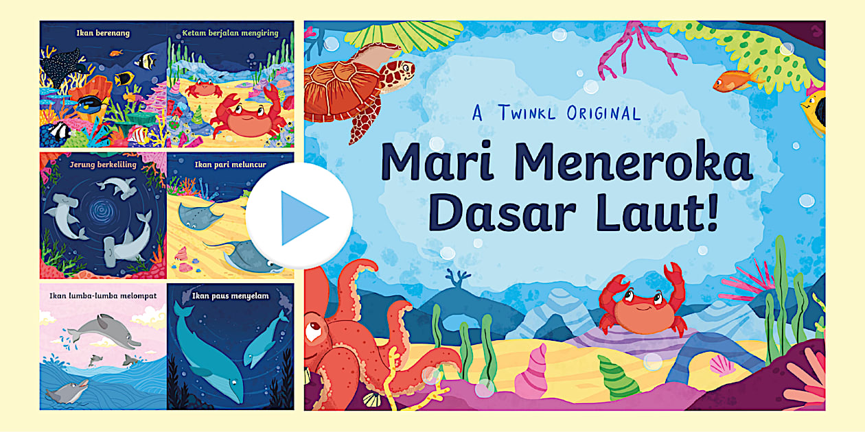 Contoh Set Induksi: Mari Meneroka Dasar Laut! PowerPoint