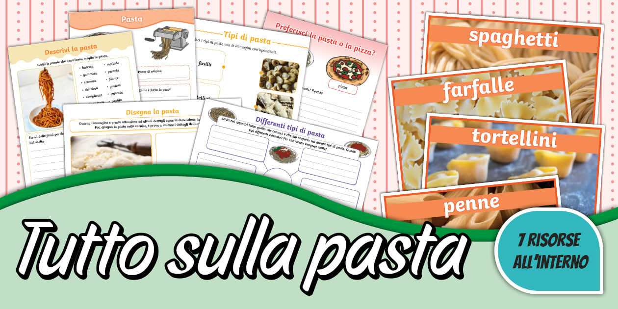 Tutto sulla pasta - Pacco risorse