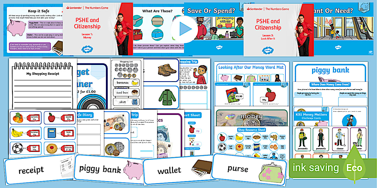 FREE! - PSHE: KS1 Money Matters - Unit Pack - Twinkl