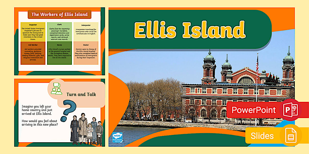 Sixth Grade Ellis Island PowerPoint & Google Slides