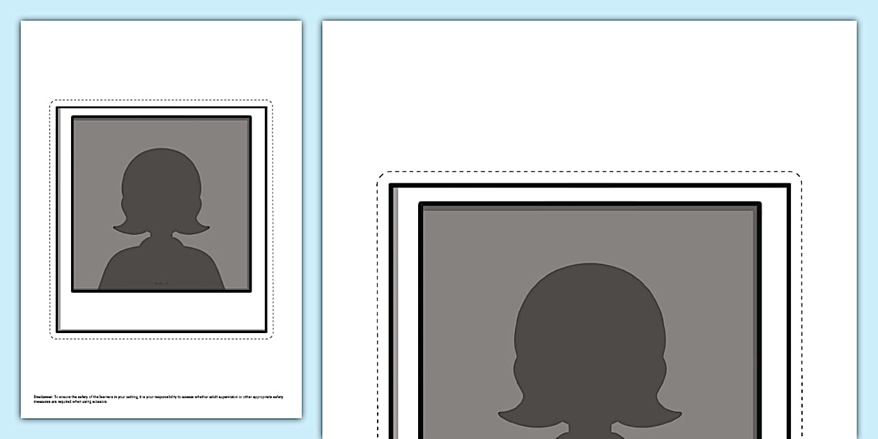 Photo Emoticon Cut Out (professor feito) - Twinkl