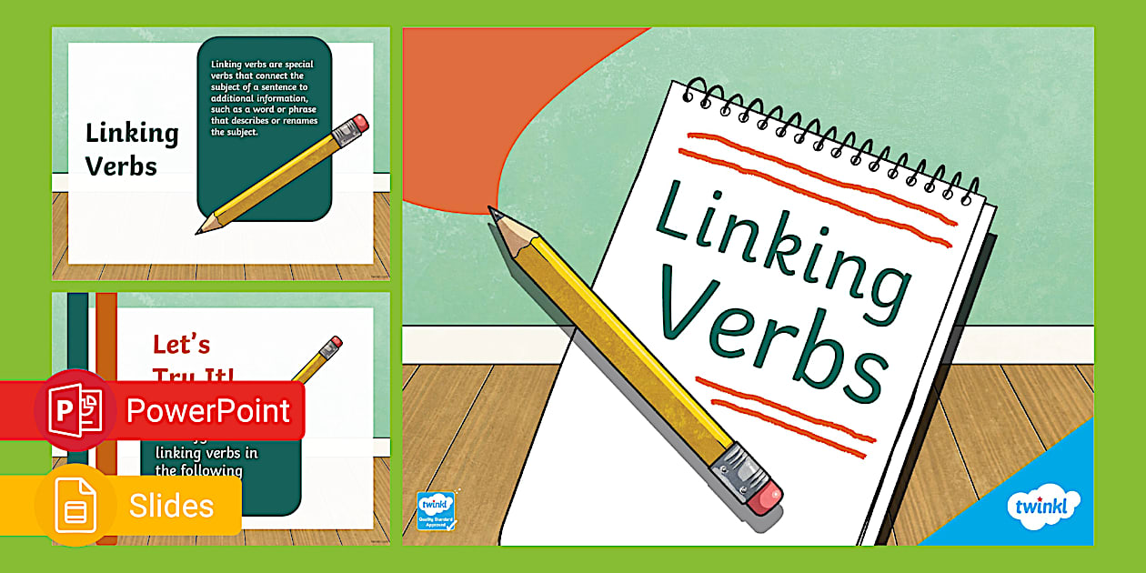 Example of Linking Verbs | ELA Resource | Twinkl USA