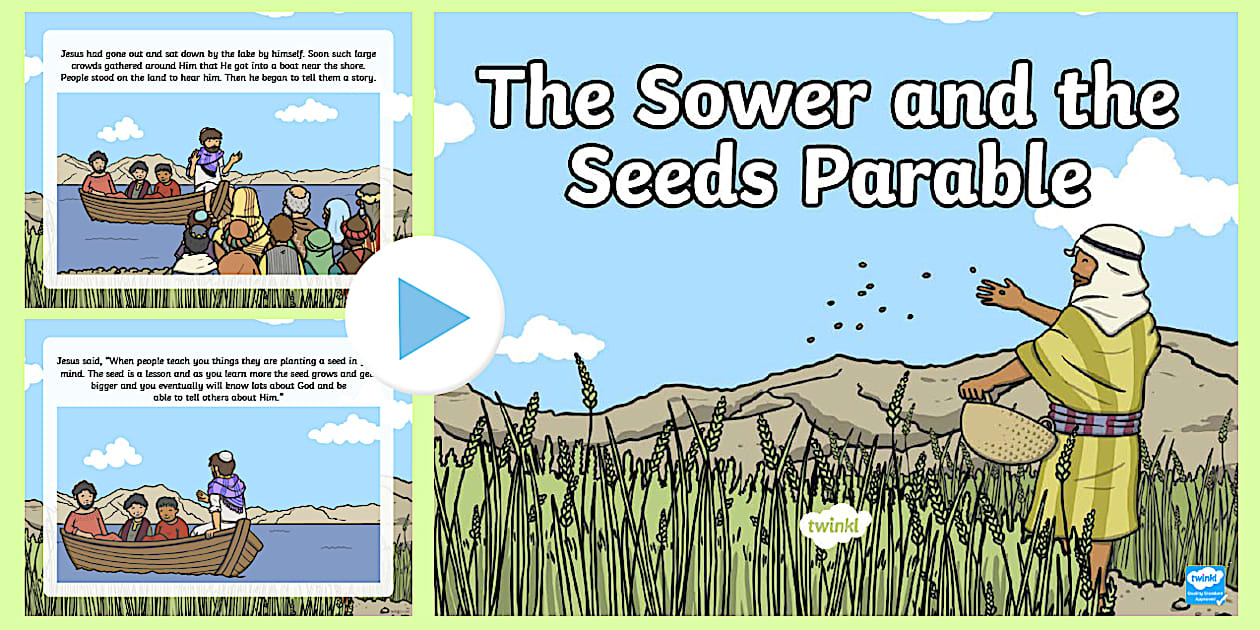 The Sower and the Seeds Parable PowerPoint | Twinkl USA