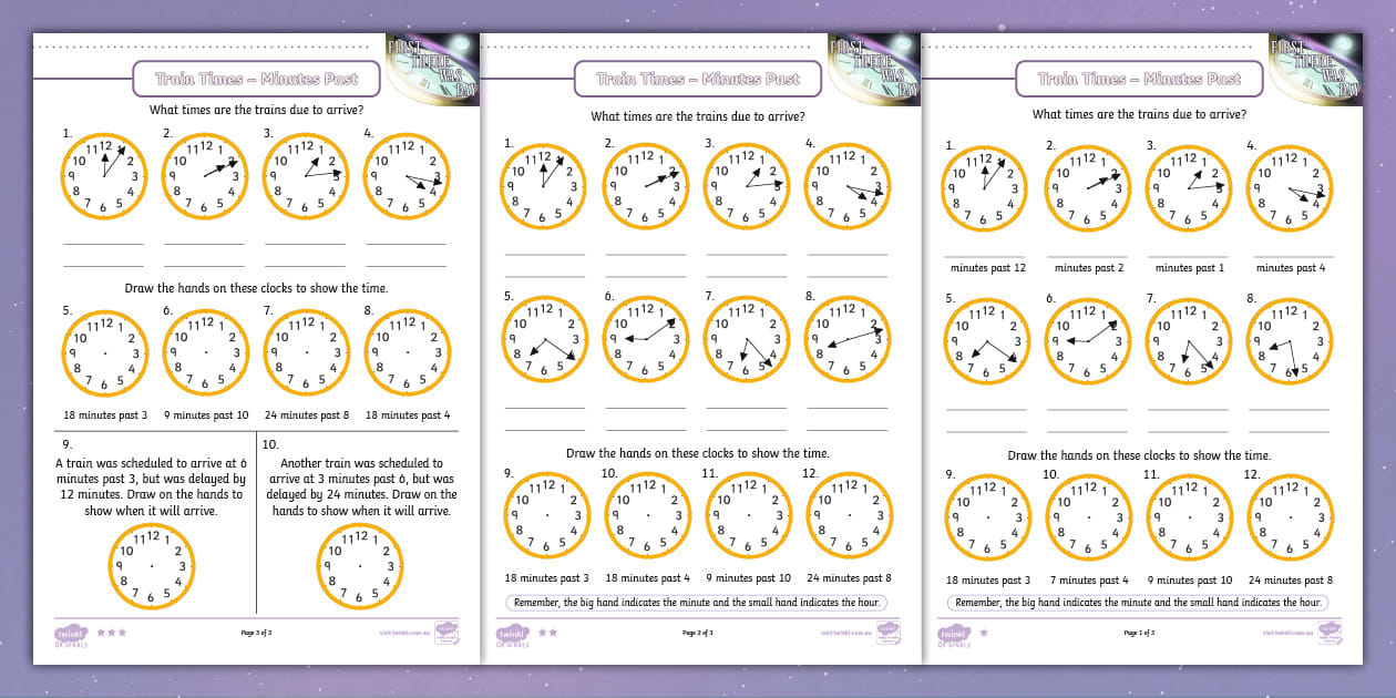 First There Was Day Estimating Time on an Analogue Clock