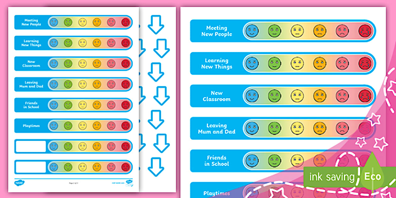 How I Feel: Back-to-School Emotions Activity for Kids