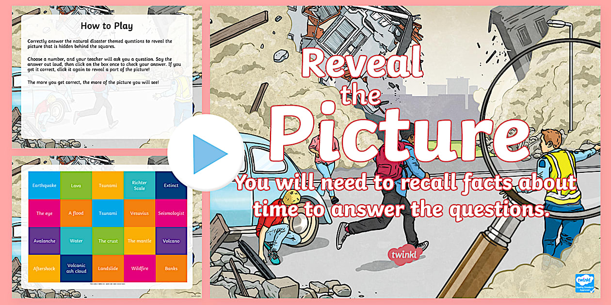 Natural Disasters Game for the Classroom – Social Sciences