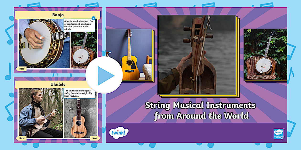👉 String Musical Instruments from Around the World Powerpoint