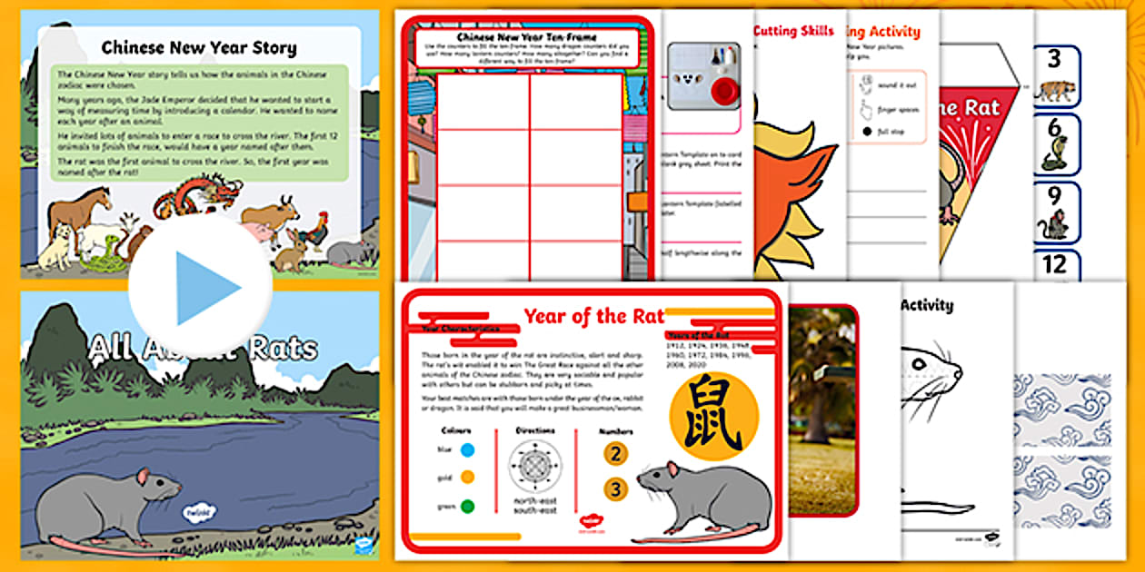 EYFS Ultimate Chinese New Year Resource Pack (teacher made)