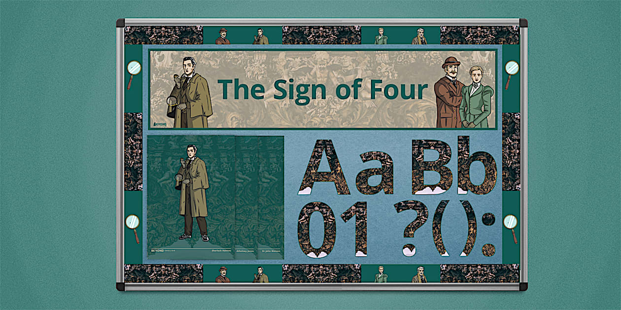 Sign of Four Display Material | GCSE English | Beyond